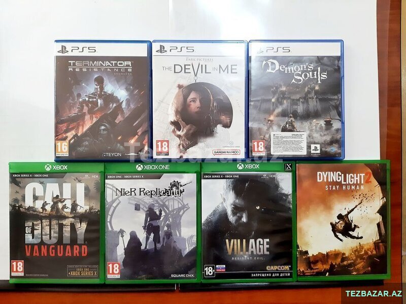 ps5 диски Oyunlar - TEZBAZAR.AZ