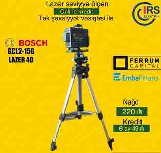 Lazer səviyyə ölçən Bosch 4D, Ustalar - TEZBAZAR.AZ