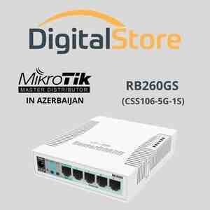 MikroTik RB260GS It Komputer xidmeti - TEZBAZAR.AZ